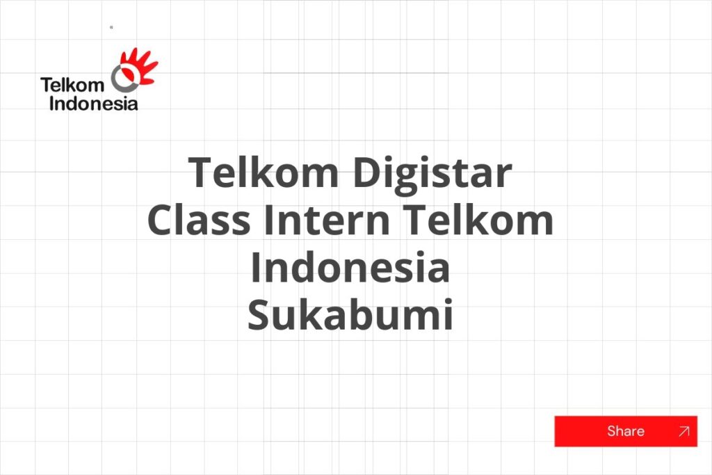 Bursa Kerja Telkom Digistar Class Intern Telkom Indonesia Sukabumi ...